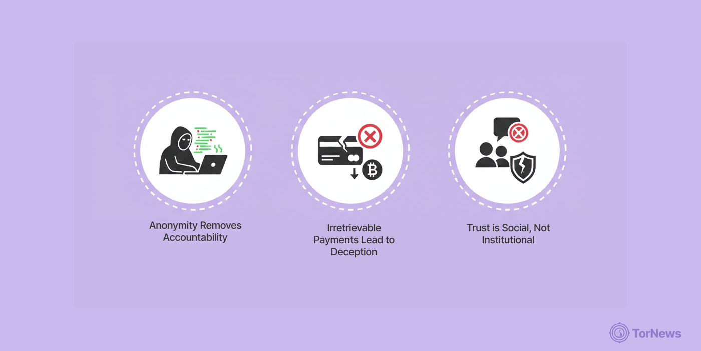 Top 5 Dark Web Scams Criminals Use (And How to Spot Them) - TorNews